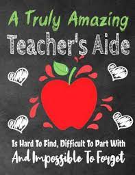 Teacher Aide Appreciation
